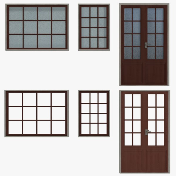 Window Door 3D Models for Download | TurboSquid