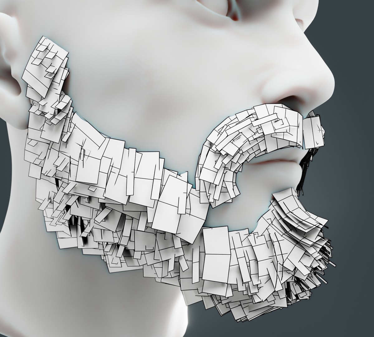 Beard RealTime 8 Version 2 3D model - TurboSquid 1892350