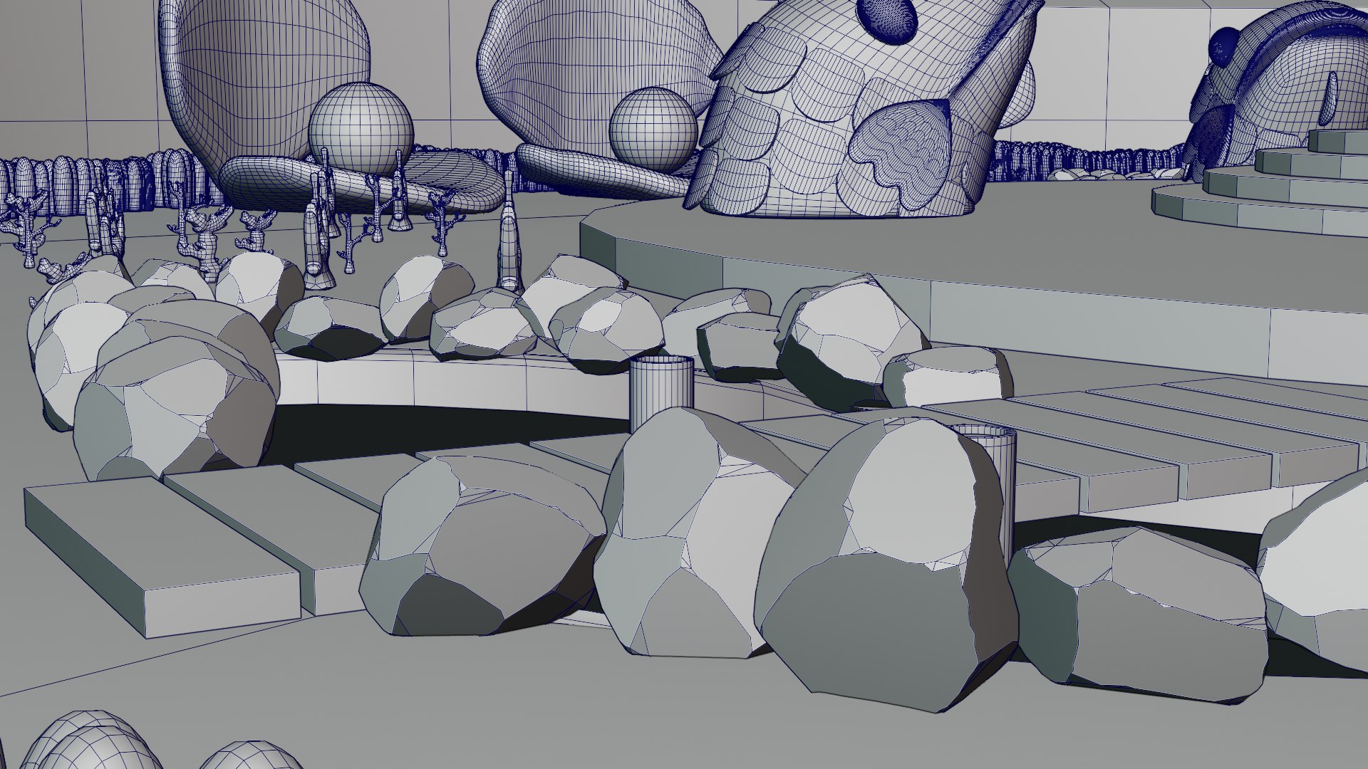 SeaWorld Fantasy BattleArena 3D Model - TurboSquid 2344766