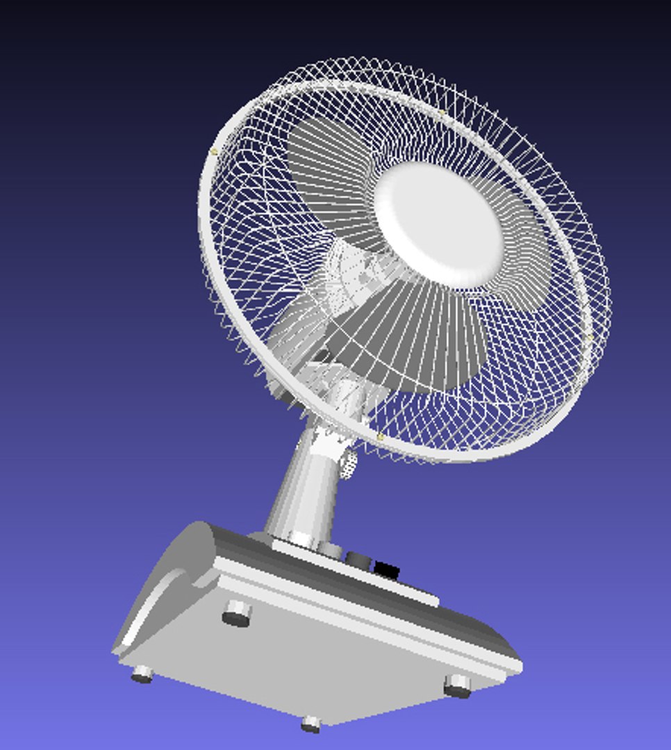 Blade Fan 3d Obj