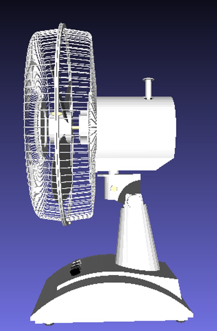 Blade Fan 3d Obj