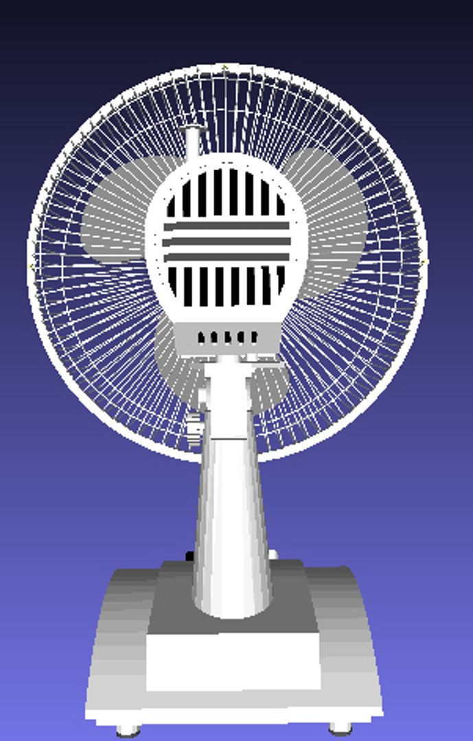 Blade Fan 3d Obj