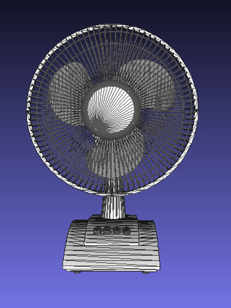 Blade Fan 3d Obj