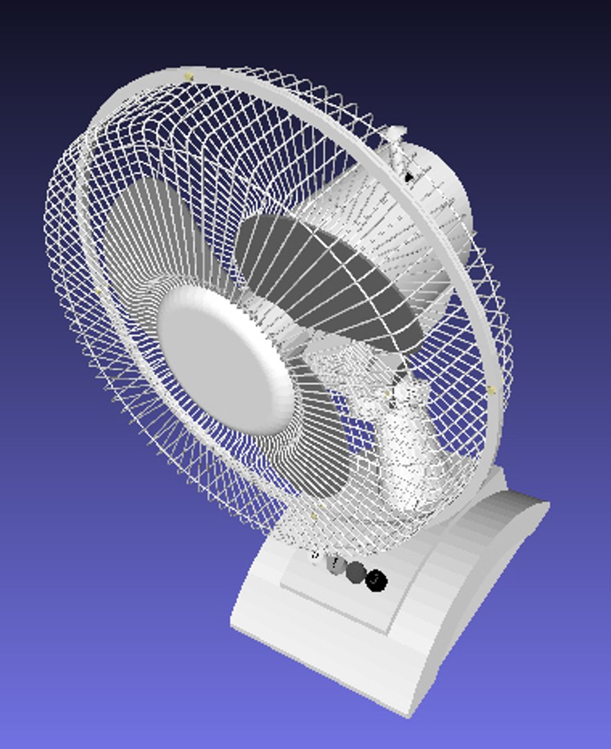 Blade Fan 3d Obj