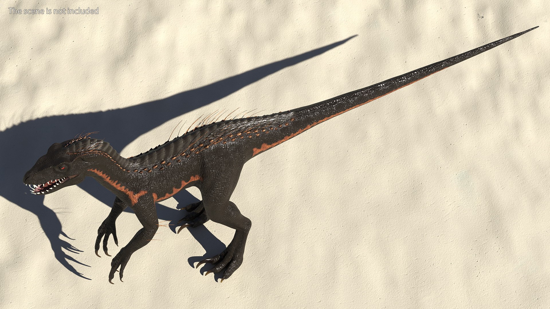 Indoraptor Rigged For Modo Model - TurboSquid 1907026