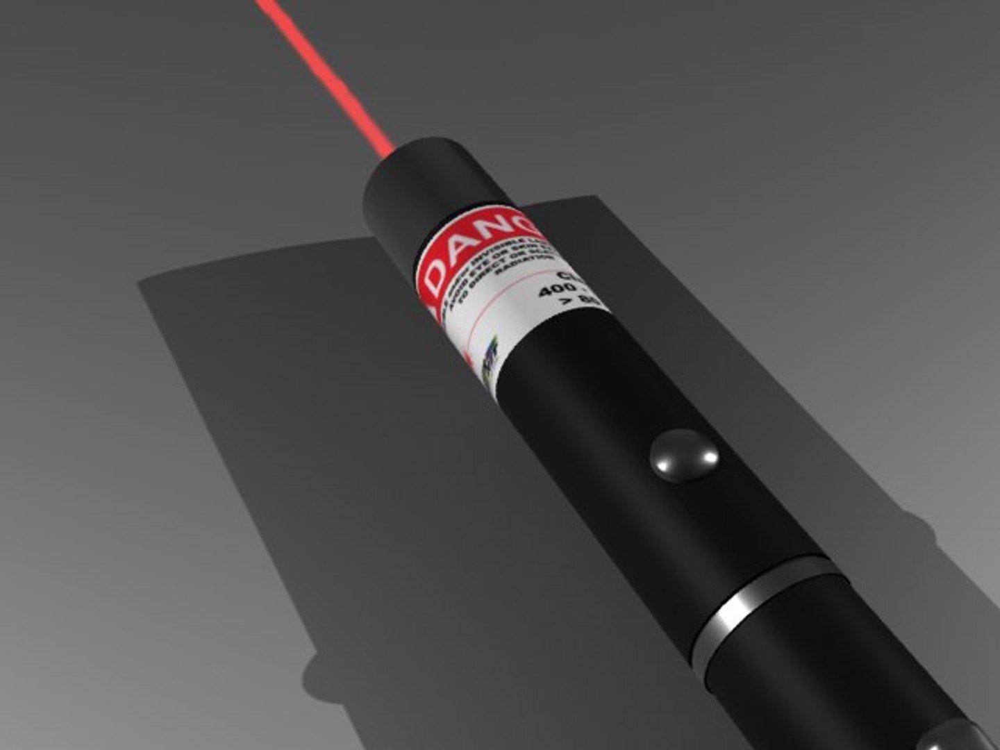 3d Laser Pen Model