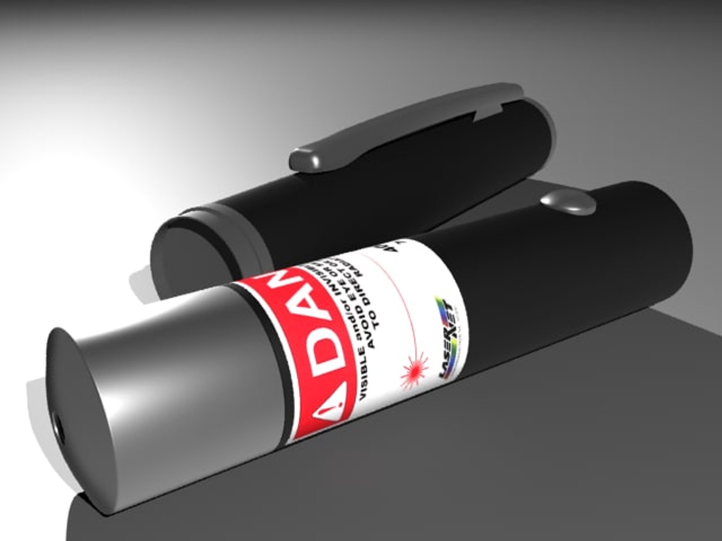 3d Laser Pen Model