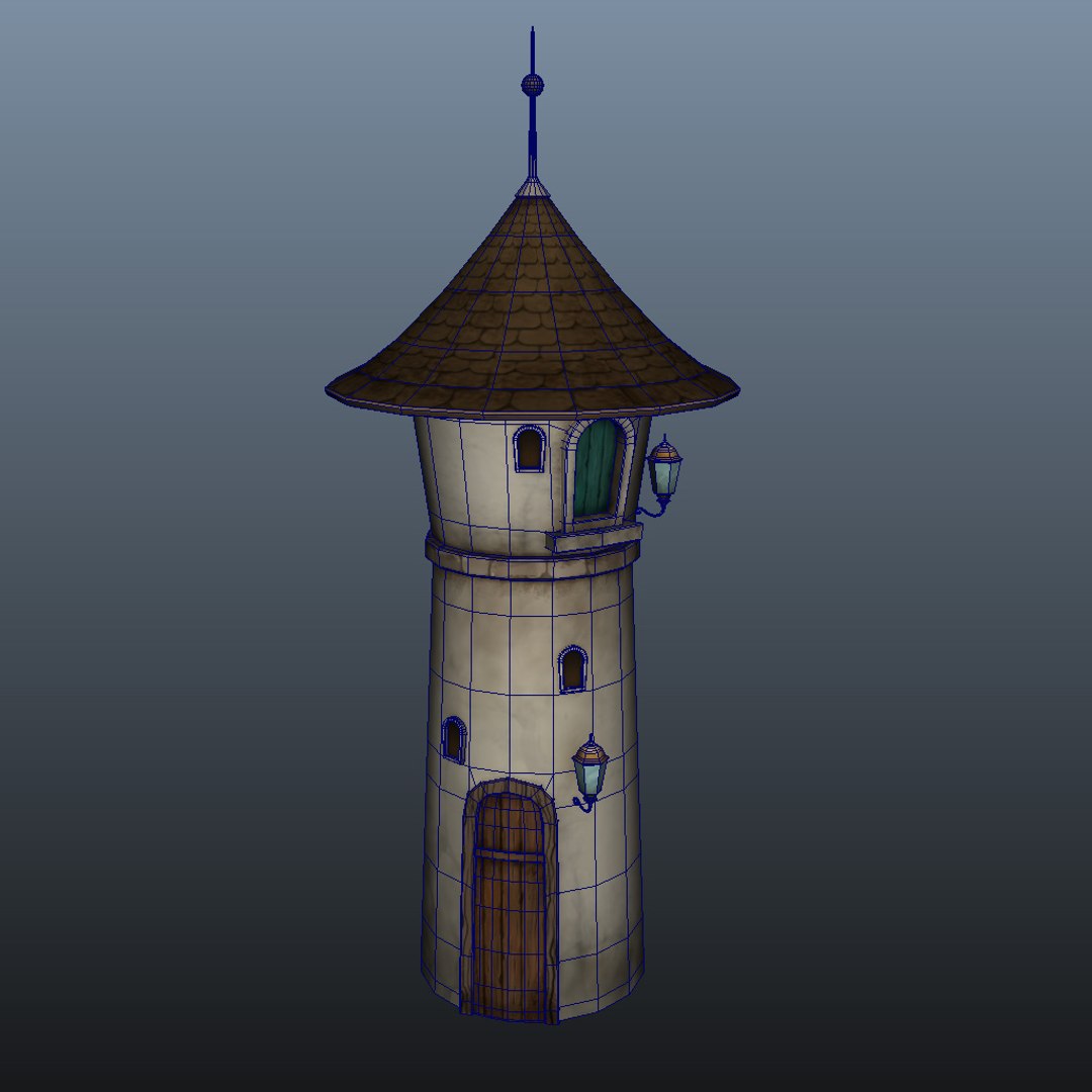 Cartoon Props 3d Obj