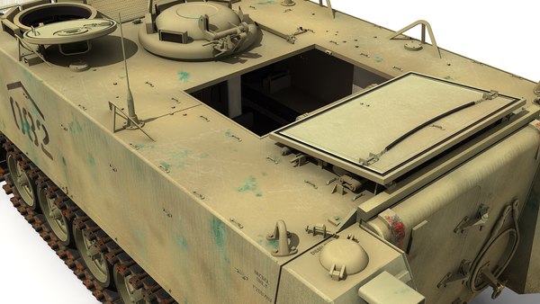 modelo 3d Versión del desierto M113A3 - TurboSquid 616477