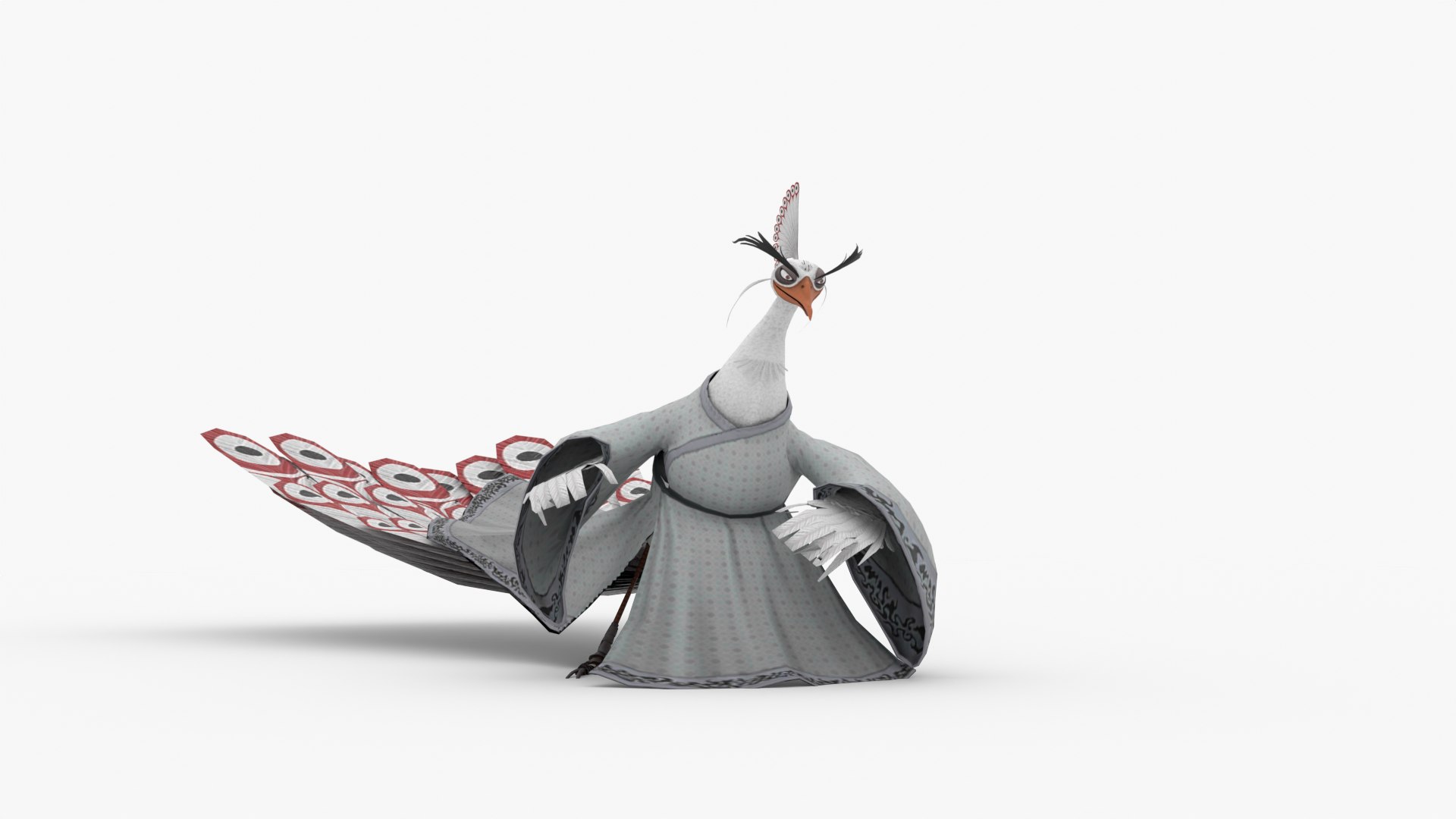 3D Lord Shen - Kung Fu Panda - TurboSquid 2397228