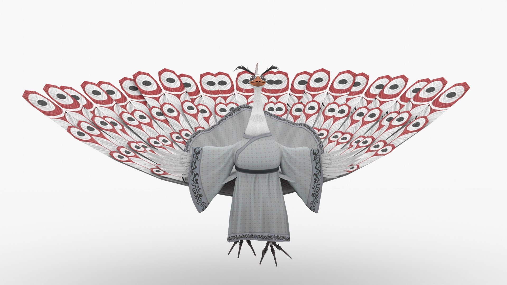 3D Lord Shen - Kung Fu Panda - TurboSquid 2397228