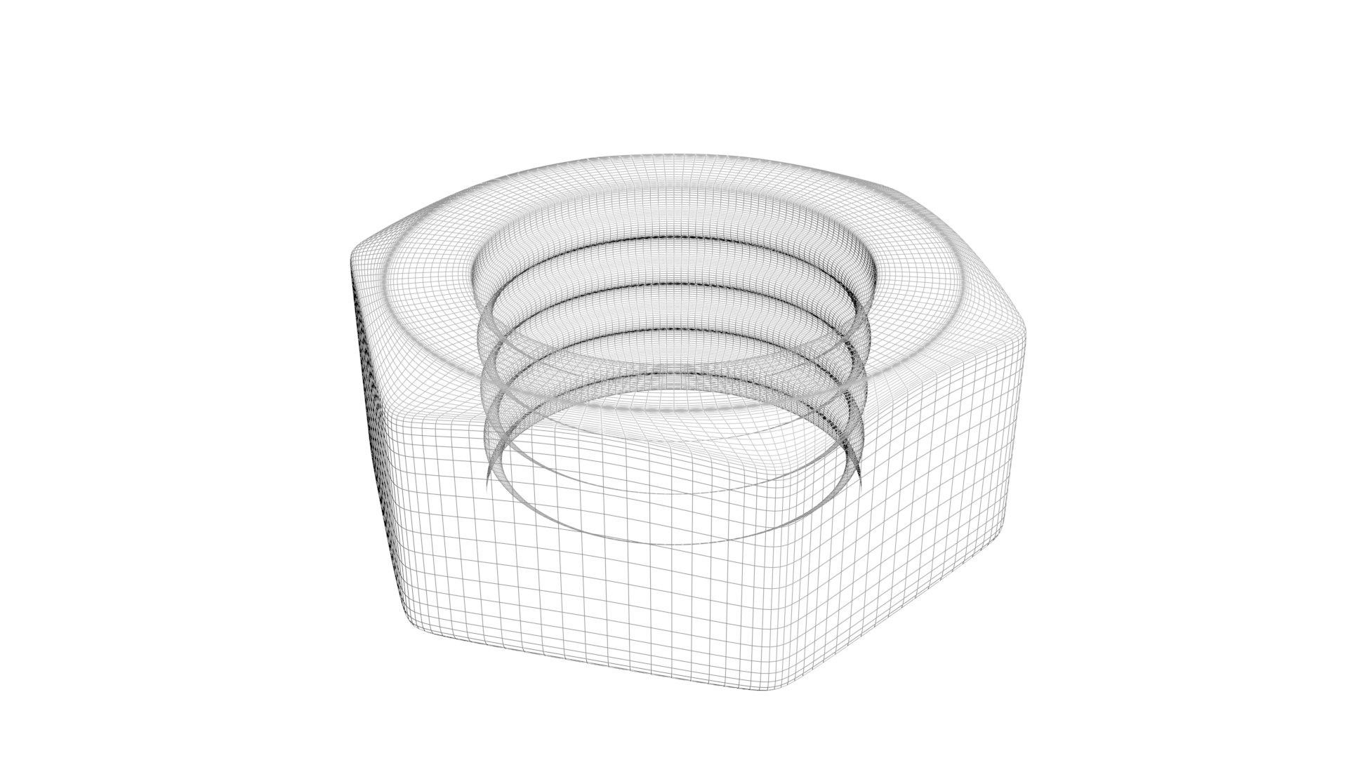 3D Hex Model - TurboSquid 1709074