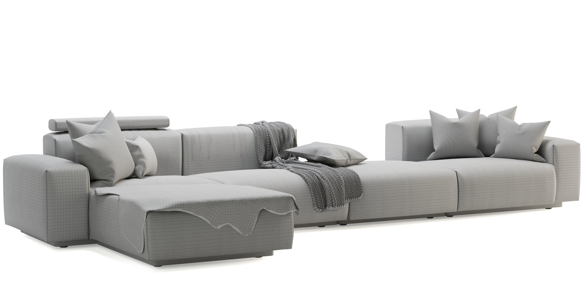 Vitra Soft Modular Sofa Collection 3D - TurboSquid 2010679