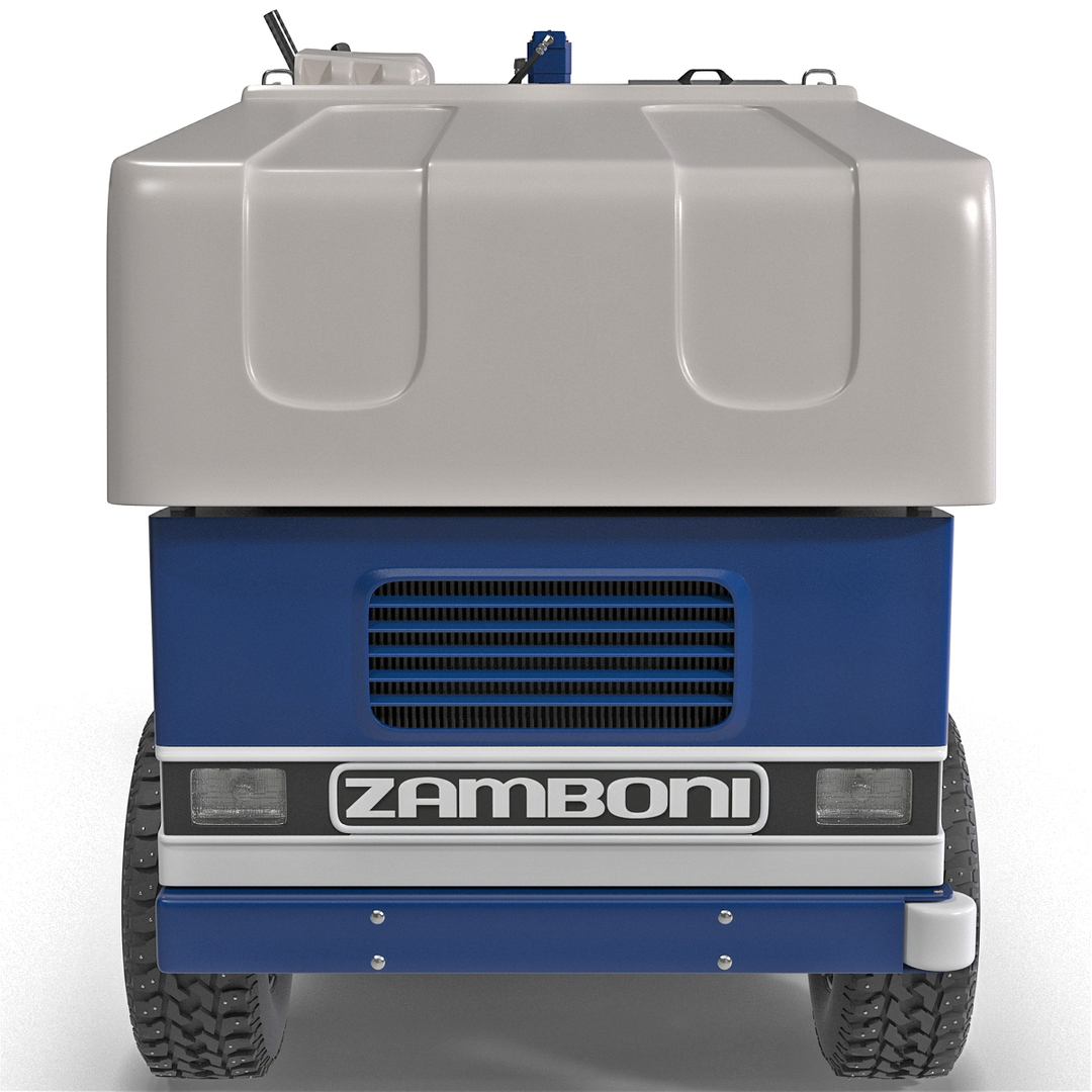 zamboni 546 ice machine 3d 3ds