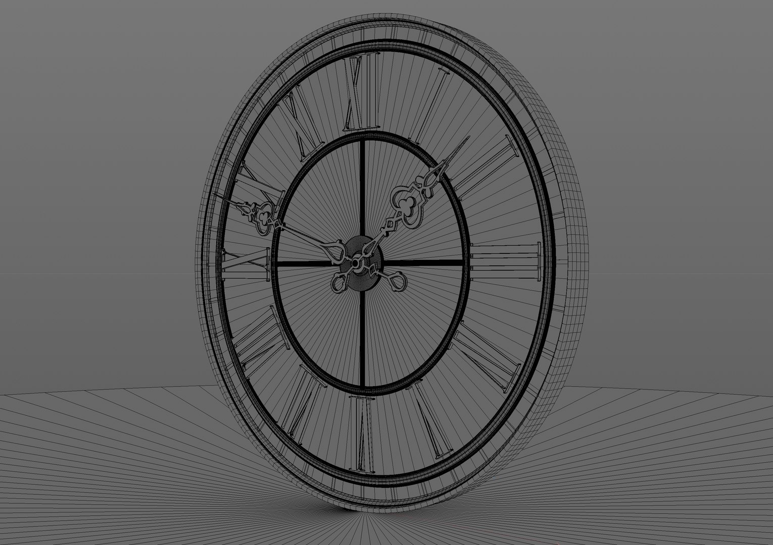 3D Classic Clock Glass Tower - TurboSquid 1627769