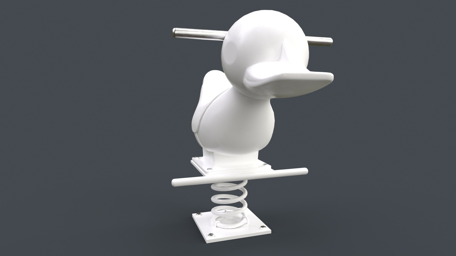 PBR Outdoor Spring Swing Playground Toy A 3D - TurboSquid 2077298