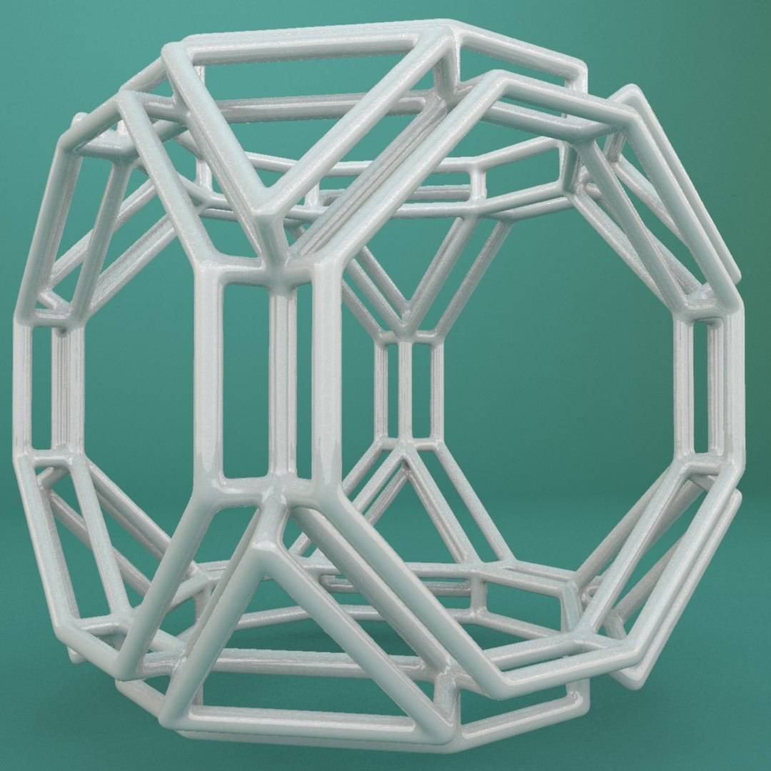 geometric shape 3d model