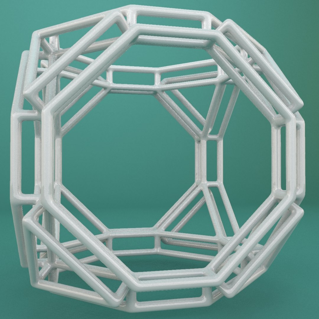 Geometric Shape 3d Model