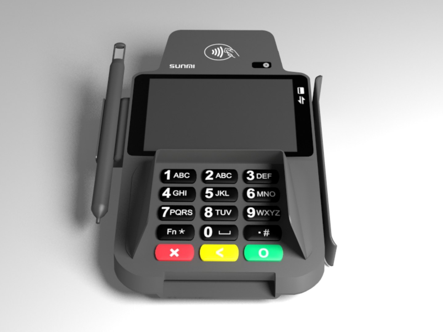 Sunmi P2 Smartpad Payment Terminal 3D Model - TurboSquid 2400353