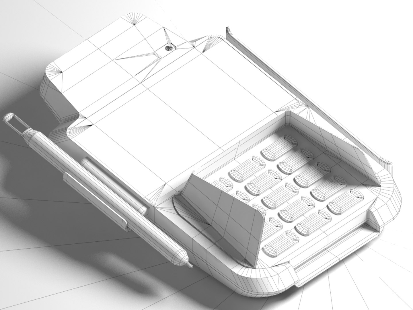 Sunmi P2 Smartpad Payment Terminal 3D Model - TurboSquid 2400353