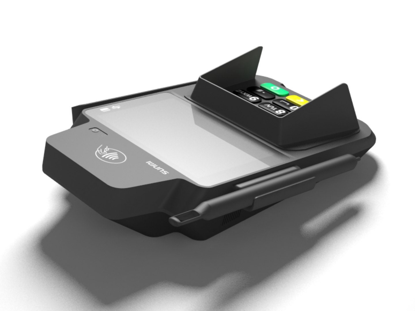 Sunmi P2 Smartpad Payment Terminal 3D Model - TurboSquid 2400353