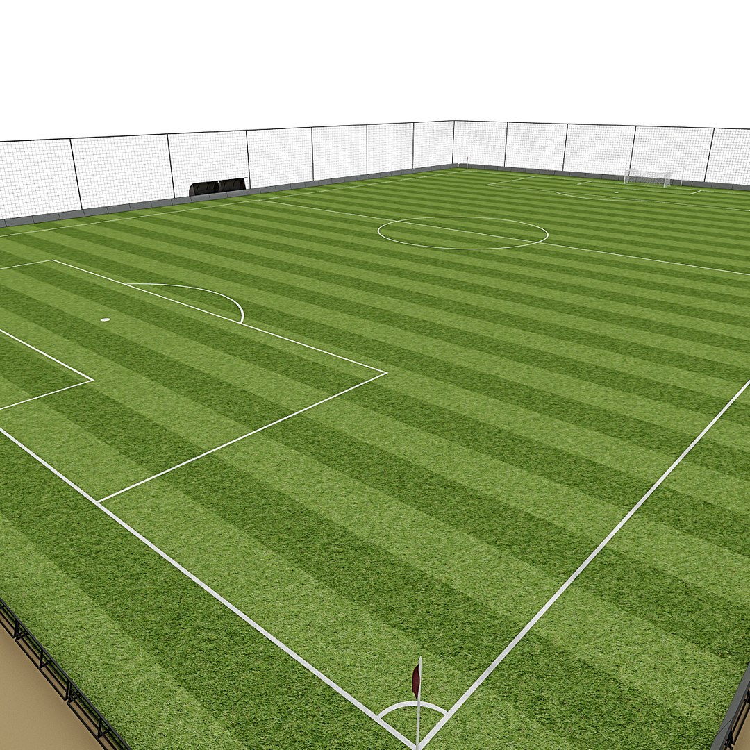 3D model football field - TurboSquid 1419030