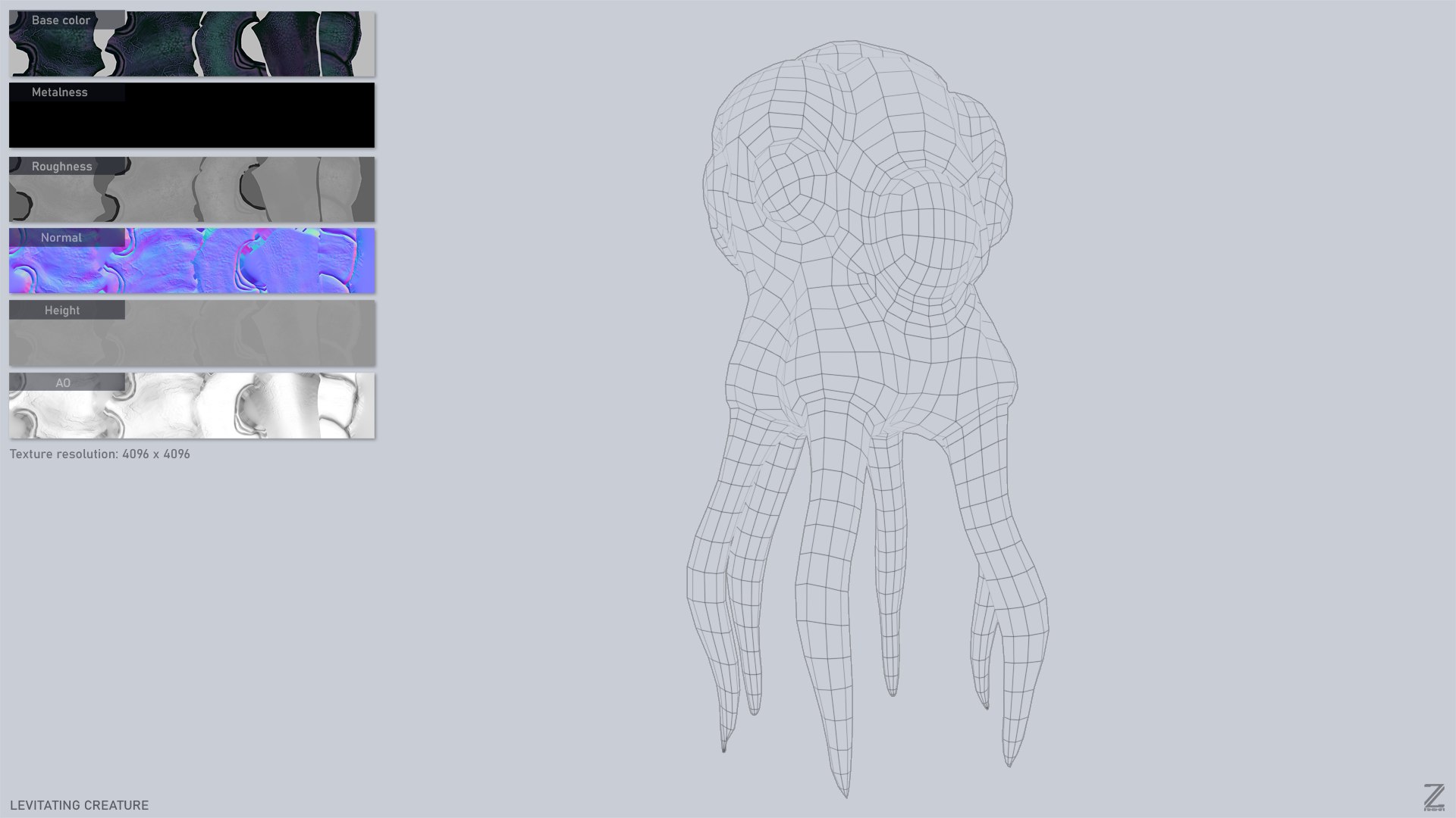 3D Levitating Creature Collection - TurboSquid 2233745