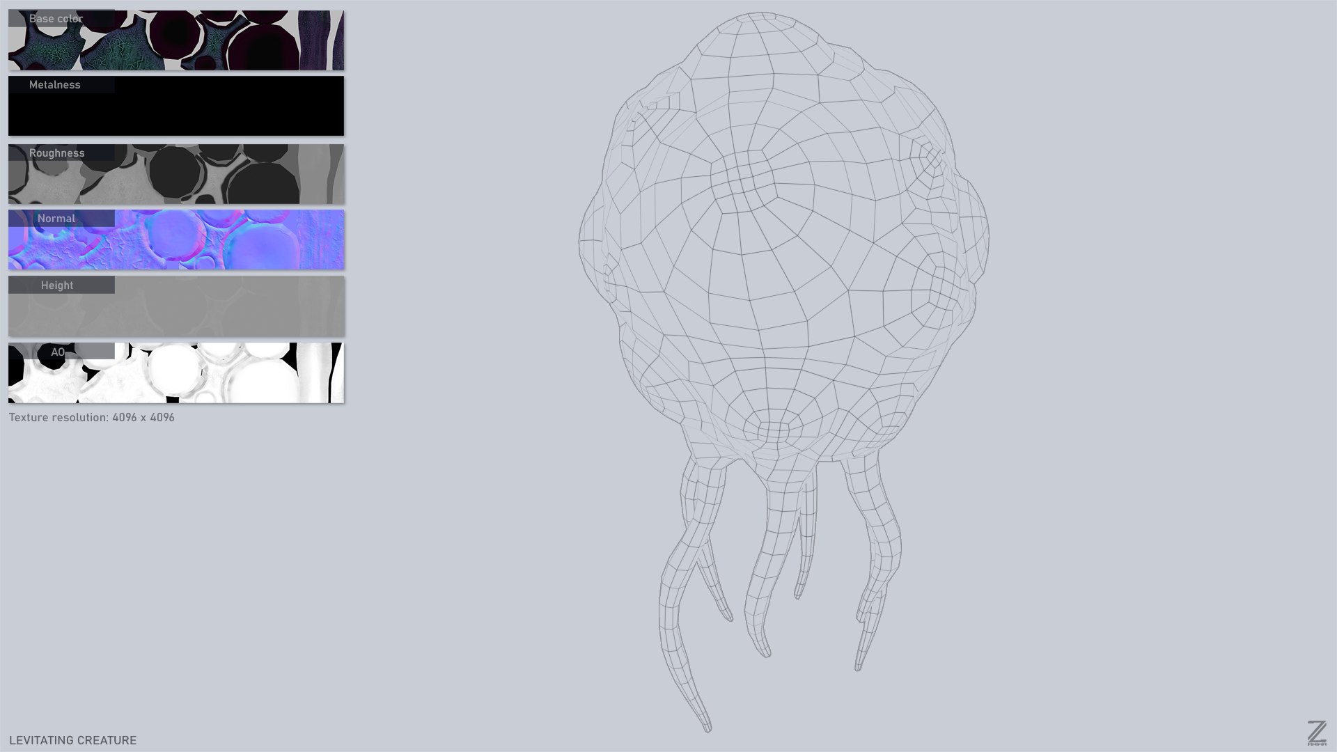 3D Levitating Creature Collection - TurboSquid 2233745