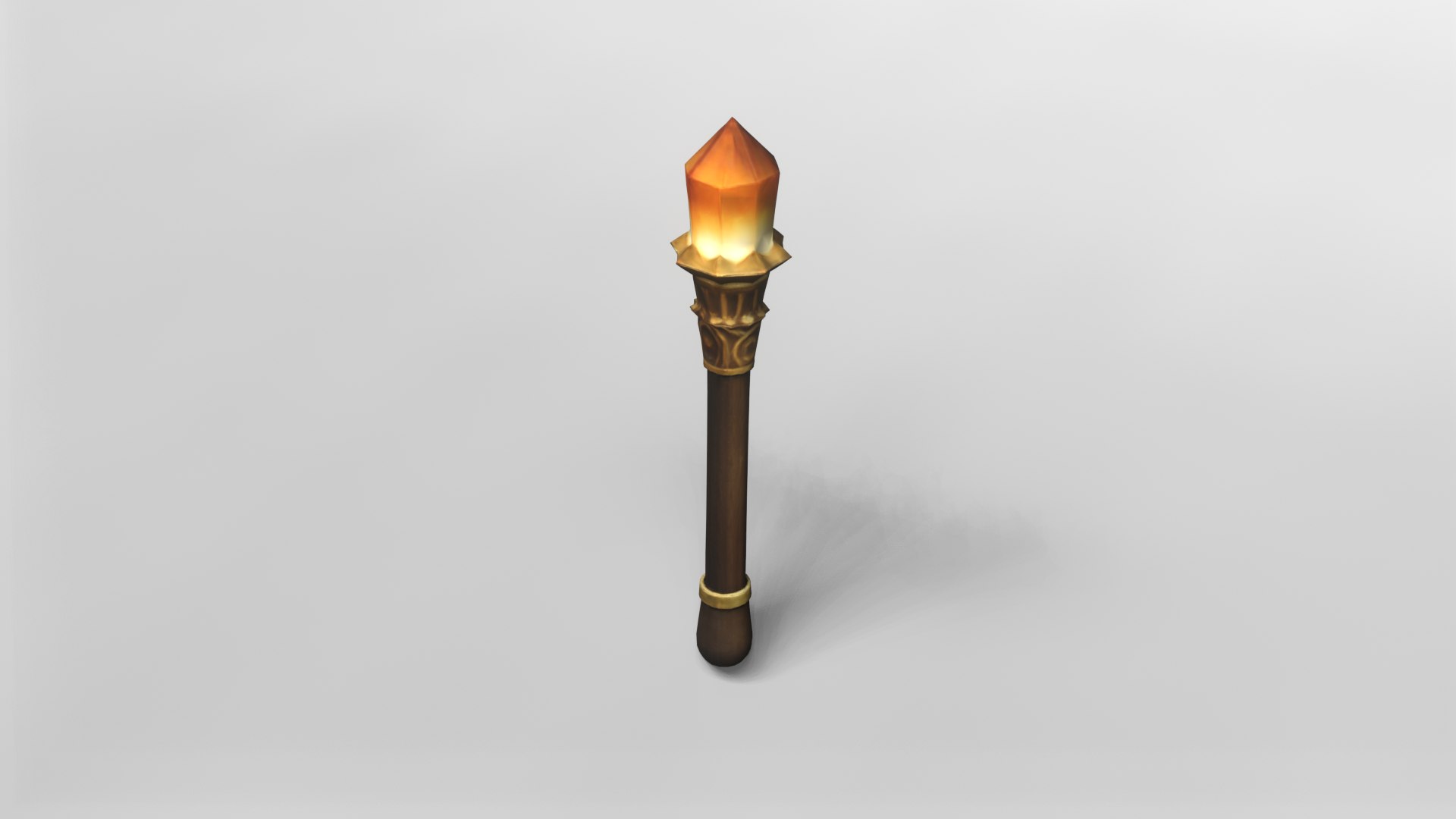 3D Mystical Crystal Staff 3D Model Model - TurboSquid 2416150