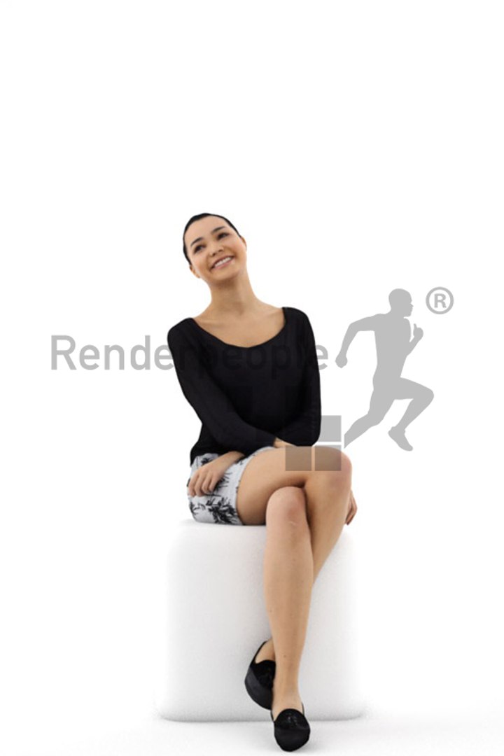 Photorealistic Human Jessica 0362 3d Model