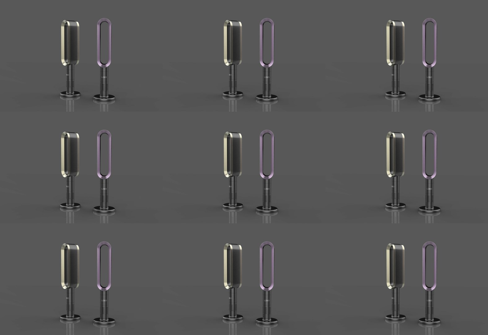 3D Bladeless Fan Technology Fan Tower Fan Air Conditioner Air ...