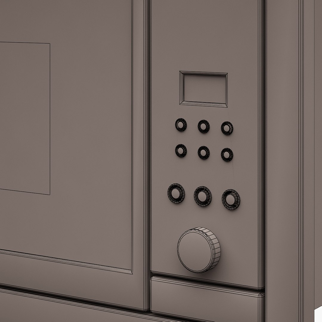 Arcelik Built-in Toaster 3d Max