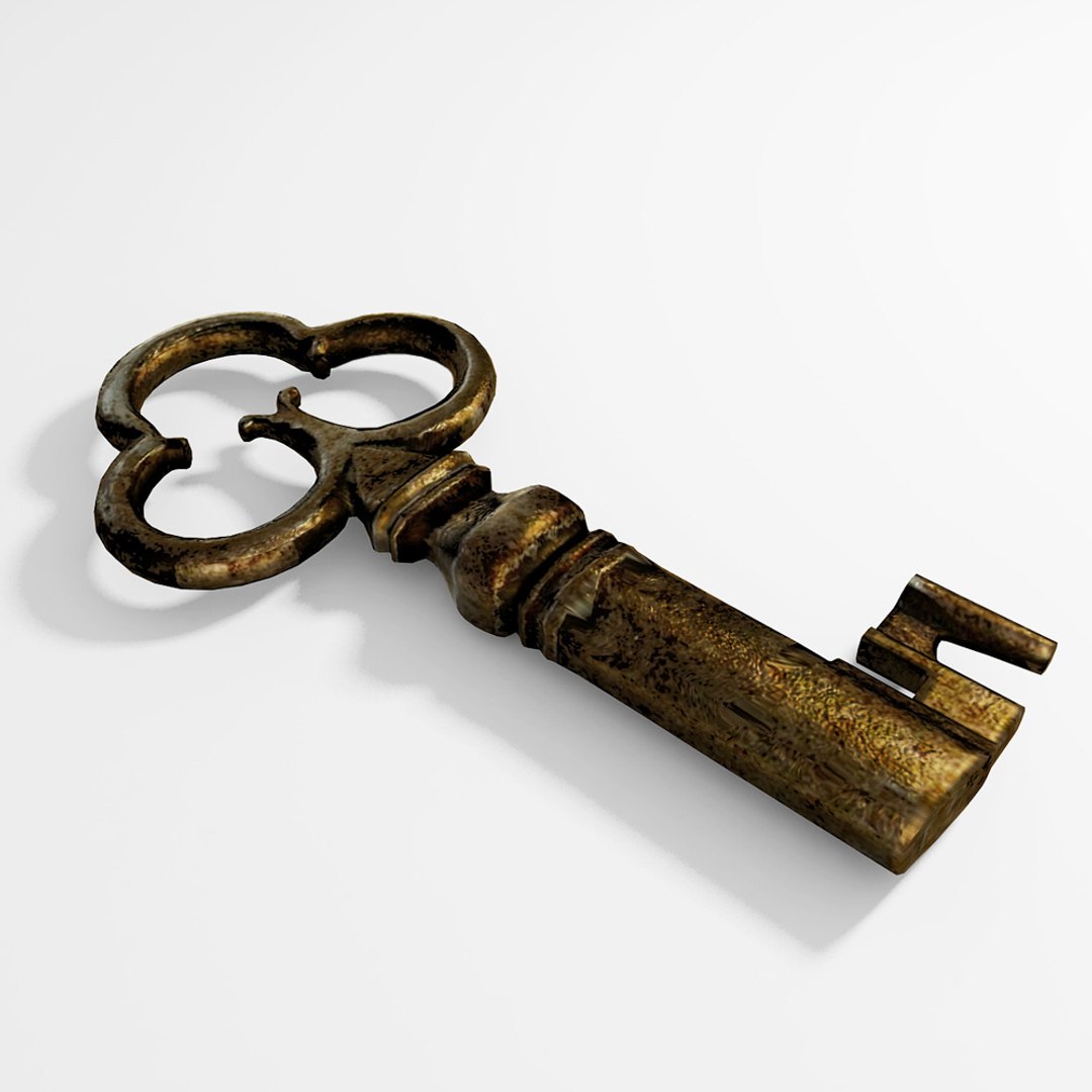 Key Old 3d Model