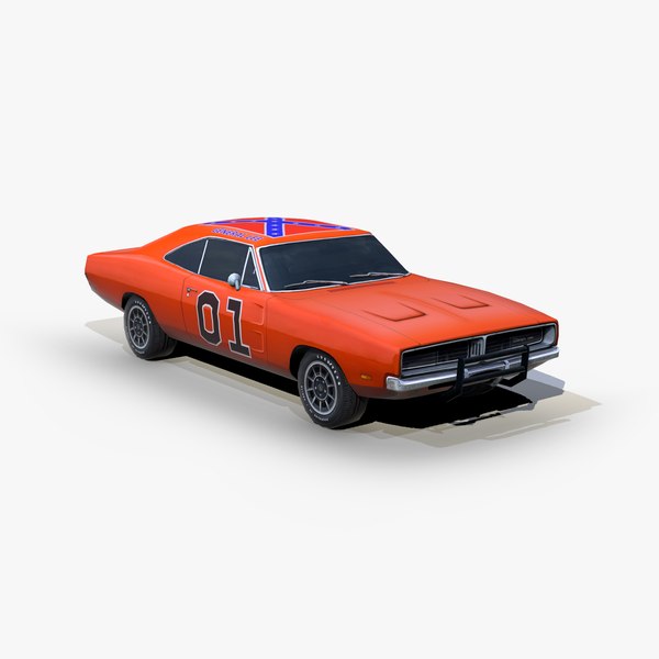 Dodge General-Lee 3D Models for Download | TurboSquid