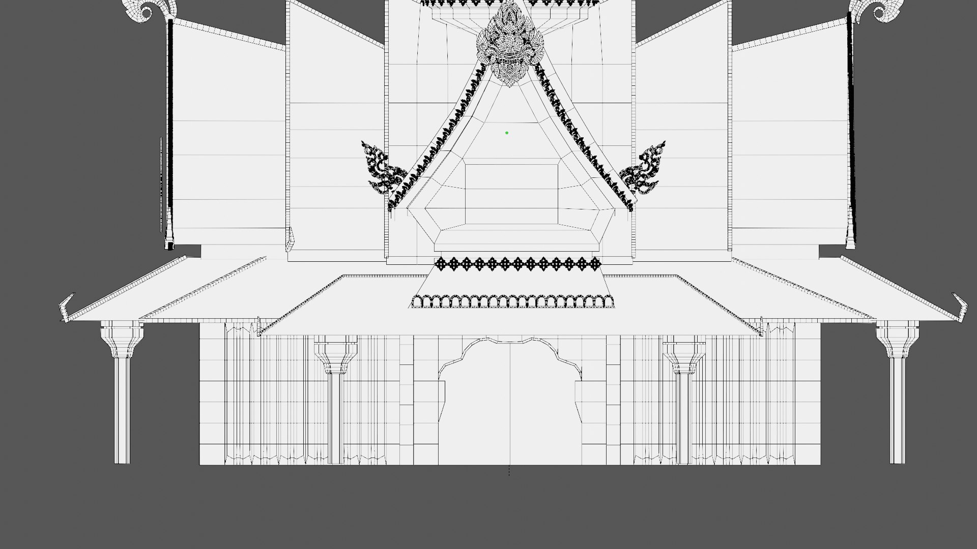 3D Thai Temple Model - TurboSquid 2126007