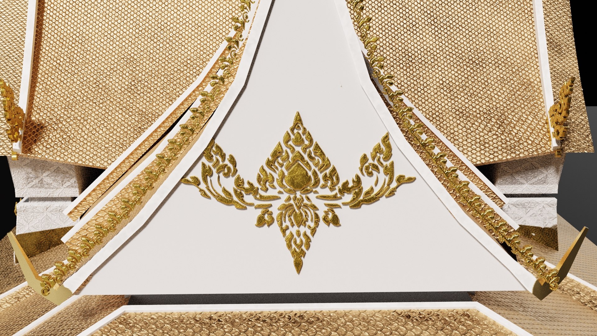 3D Thai Temple Model - TurboSquid 2126007