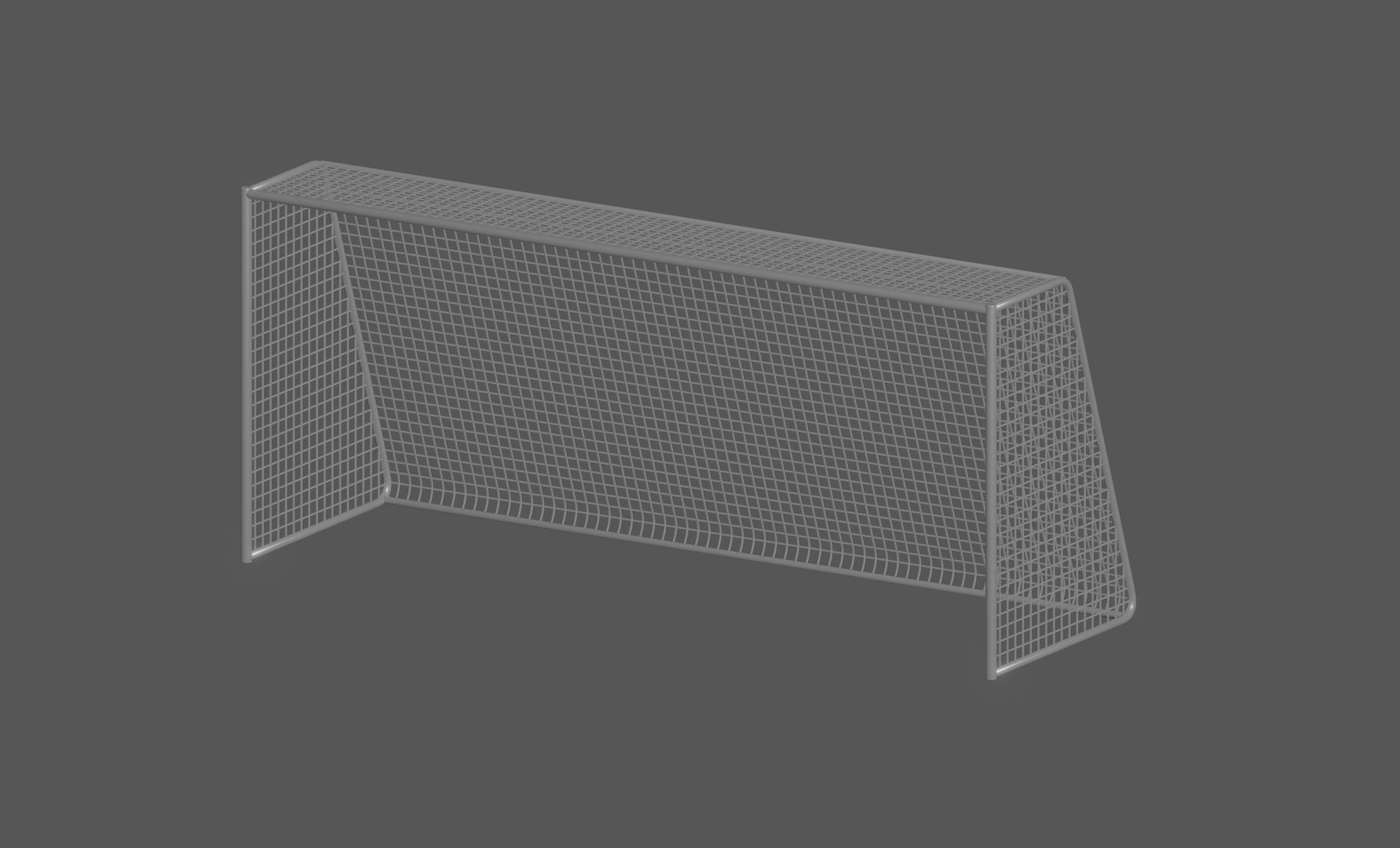 3D Soccer Goal Model - TurboSquid 1757347