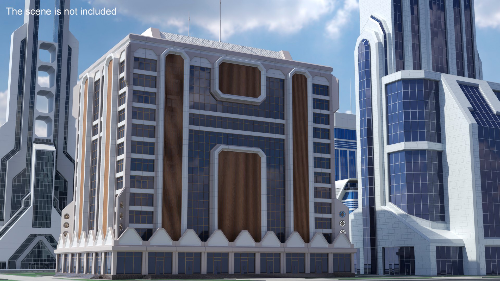 Sci-Fi Building 3D Model - TurboSquid 2330097