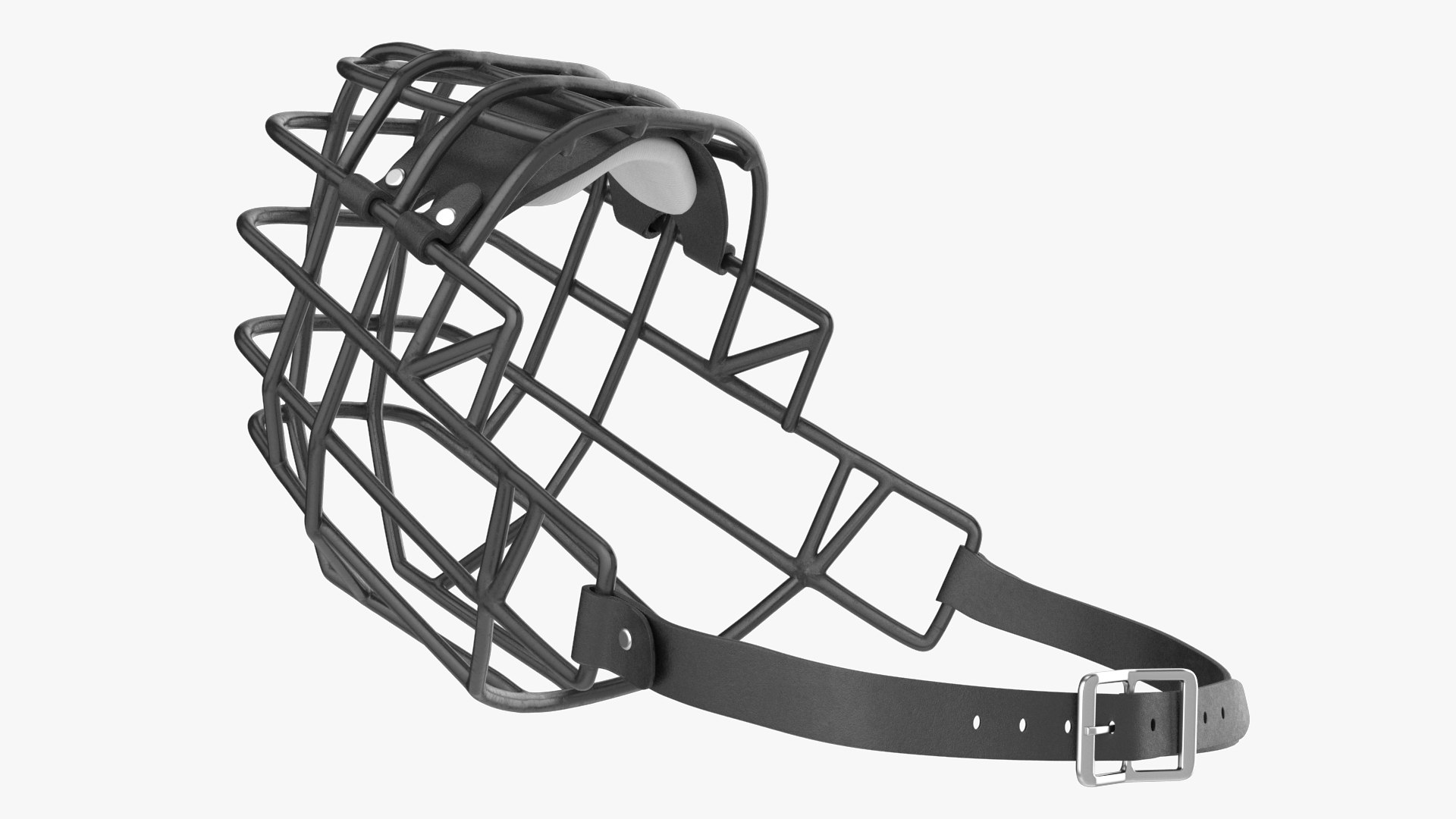 Cage Dog Muzzle Labrador 3D Model - TurboSquid 2282949