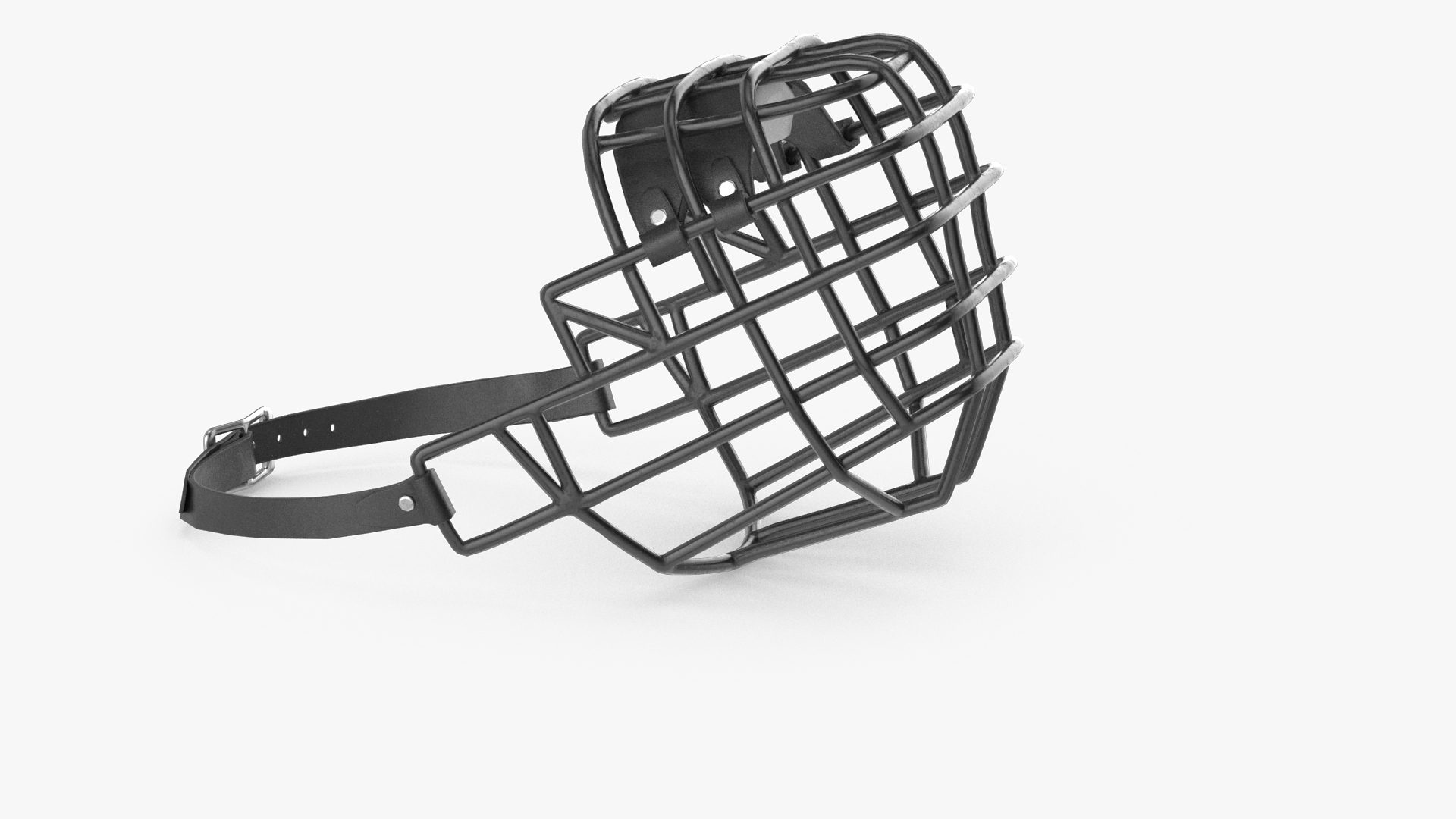 Cage Dog Muzzle Labrador 3D Model - TurboSquid 2282949