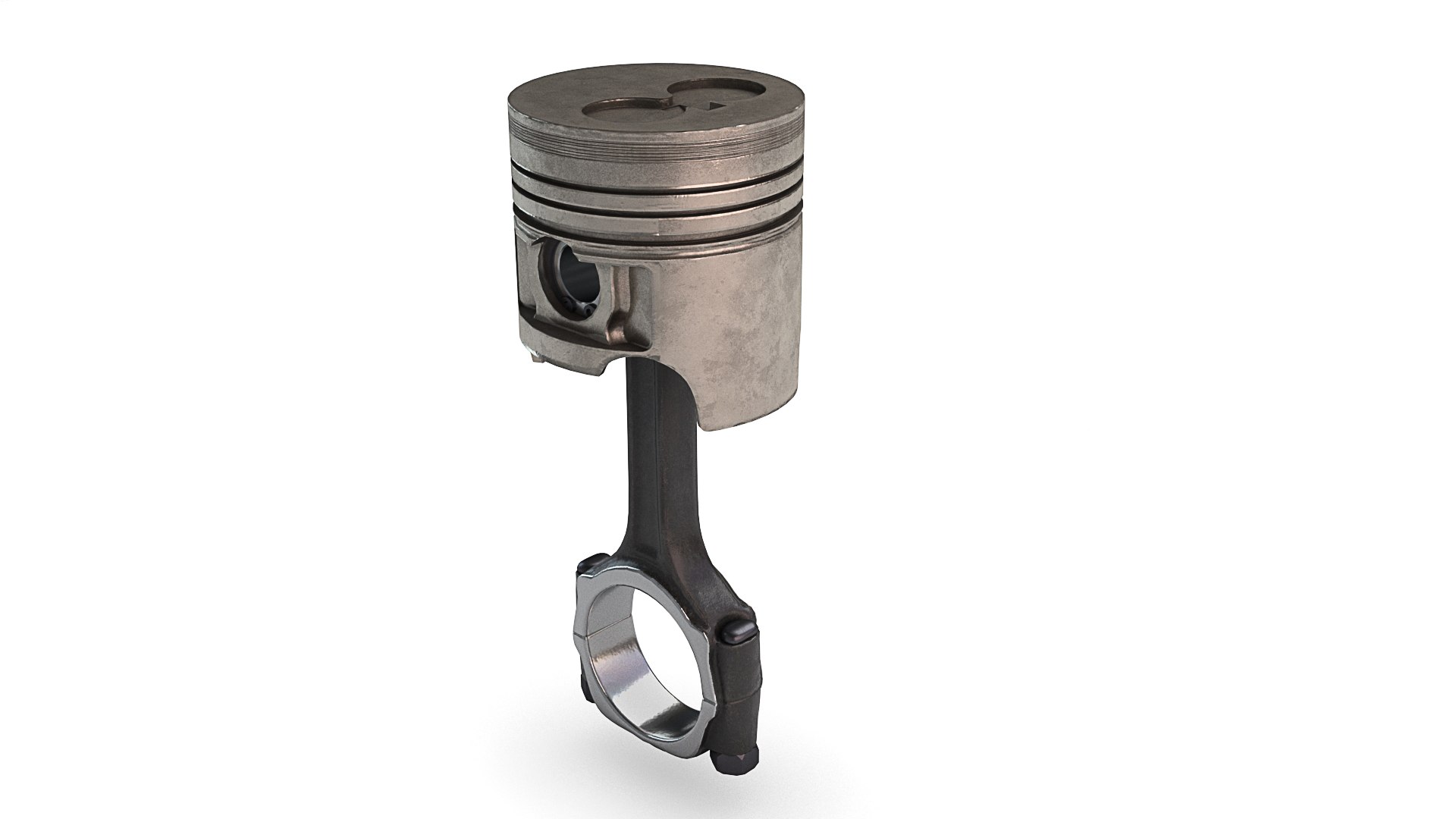 3D Piston With Conrod Model - TurboSquid 1819731