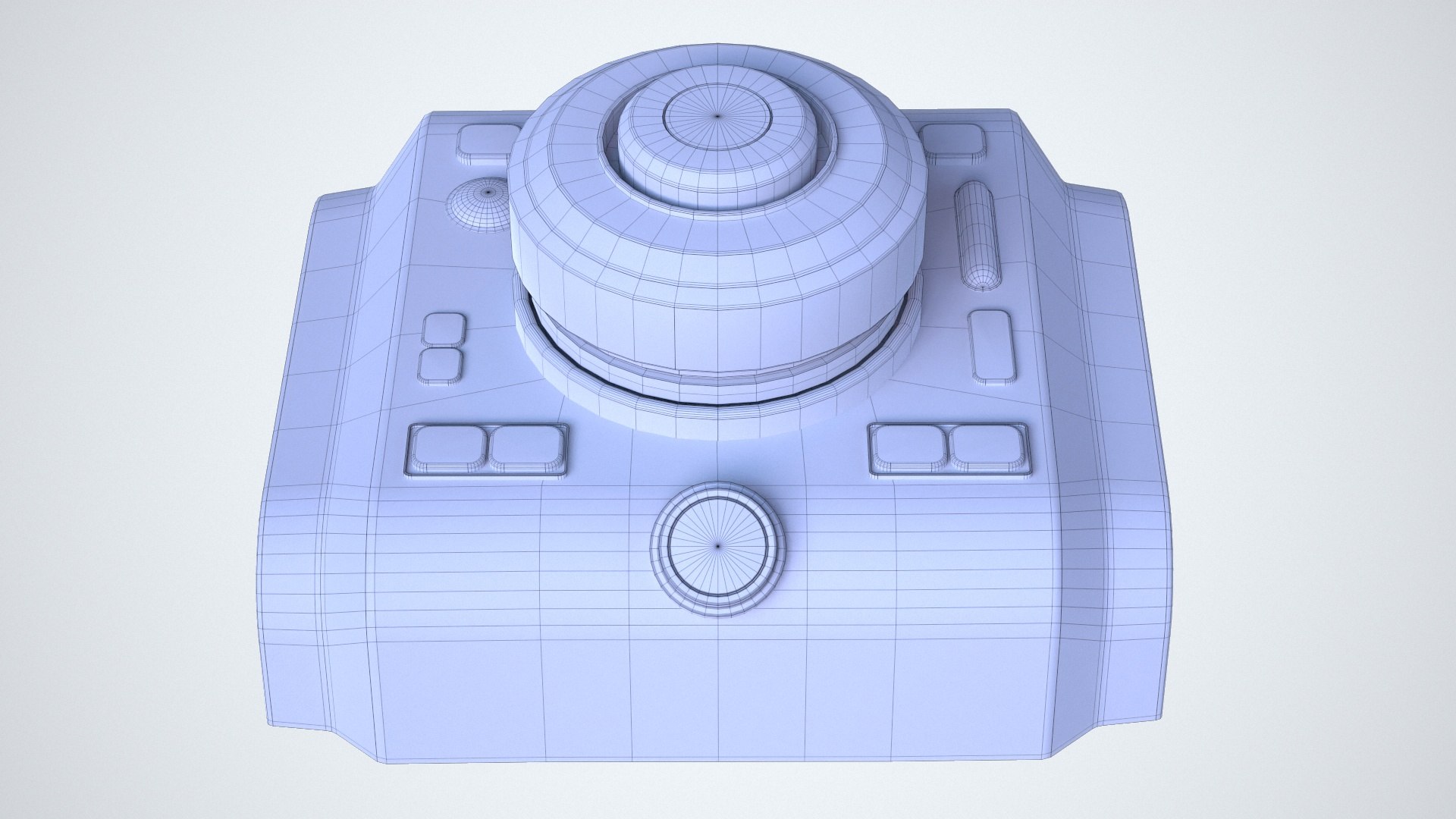 SciFi Red Button V2 3D model - TurboSquid 2134857