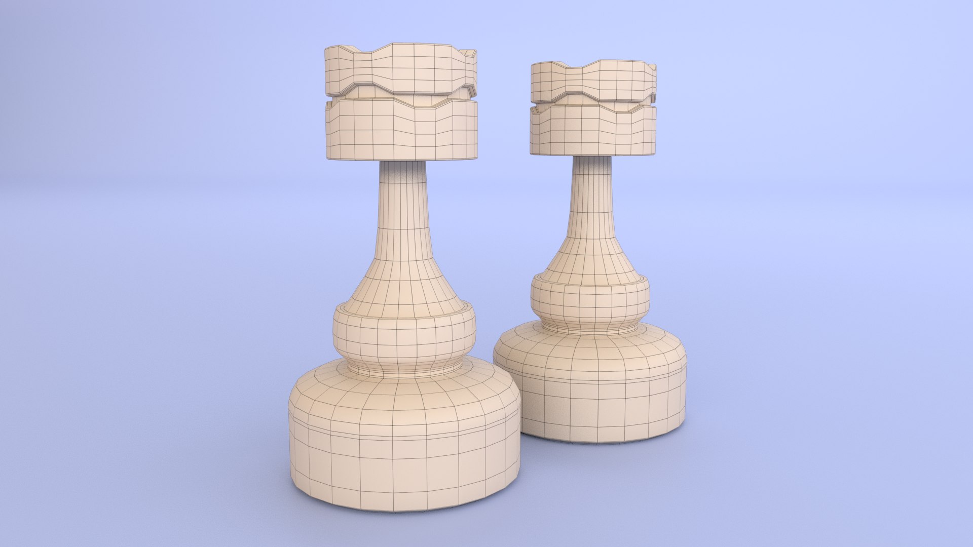 Chess Piece - Rook 3D Model - TurboSquid 1776675
