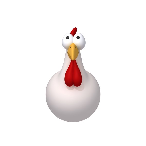 modelo 3d Dibujos animados de pollo - TurboSquid 1694707