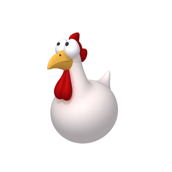 modelo 3d Dibujos animados de pollo - TurboSquid 1694707