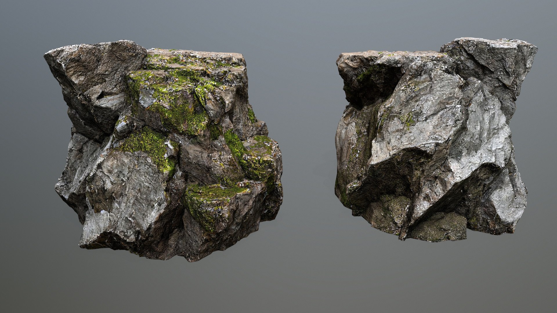 3D Cliff Rocks - TurboSquid 2349959