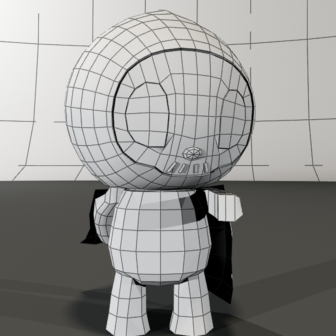 3d max vinyl toys adios ciao