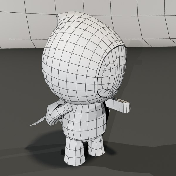 3d max vinyl toys adios ciao