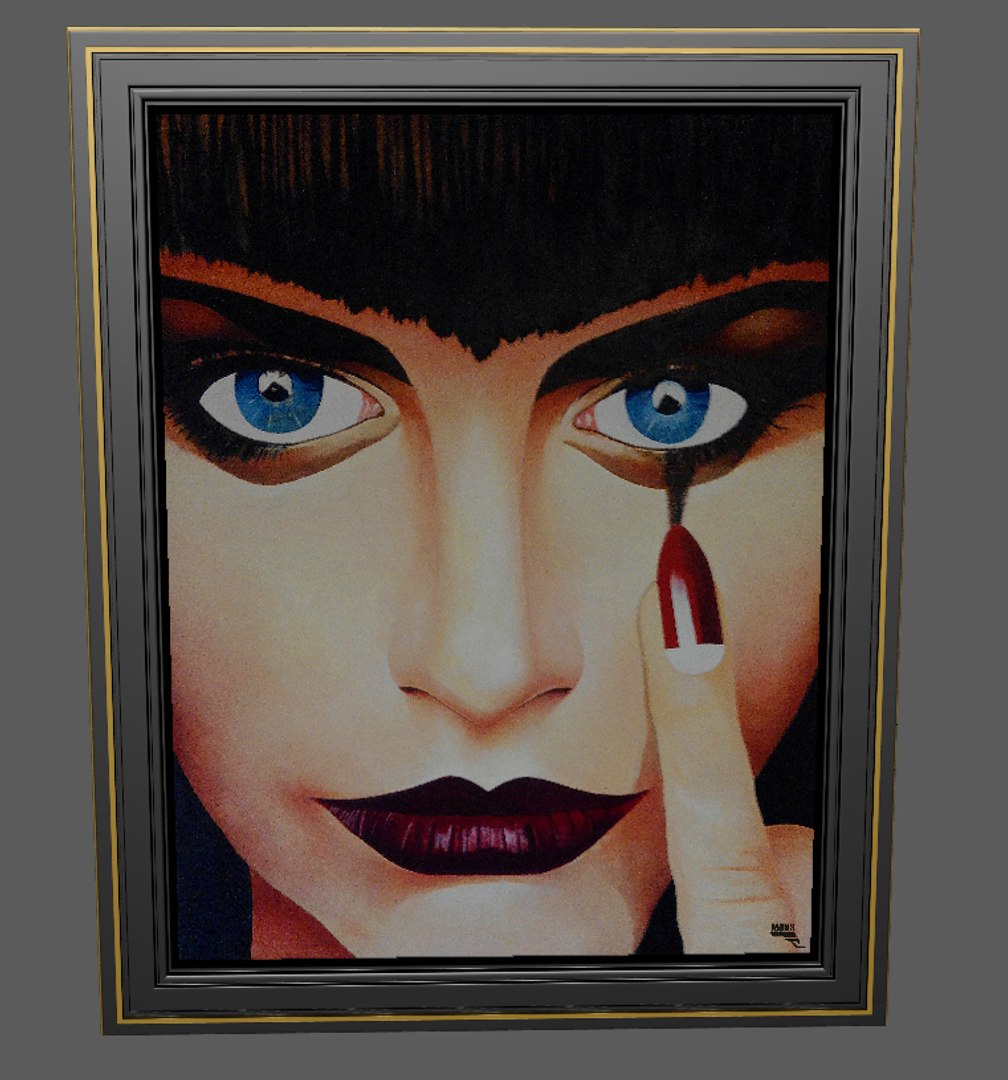 Free oil painting 3D model - TurboSquid 1175974