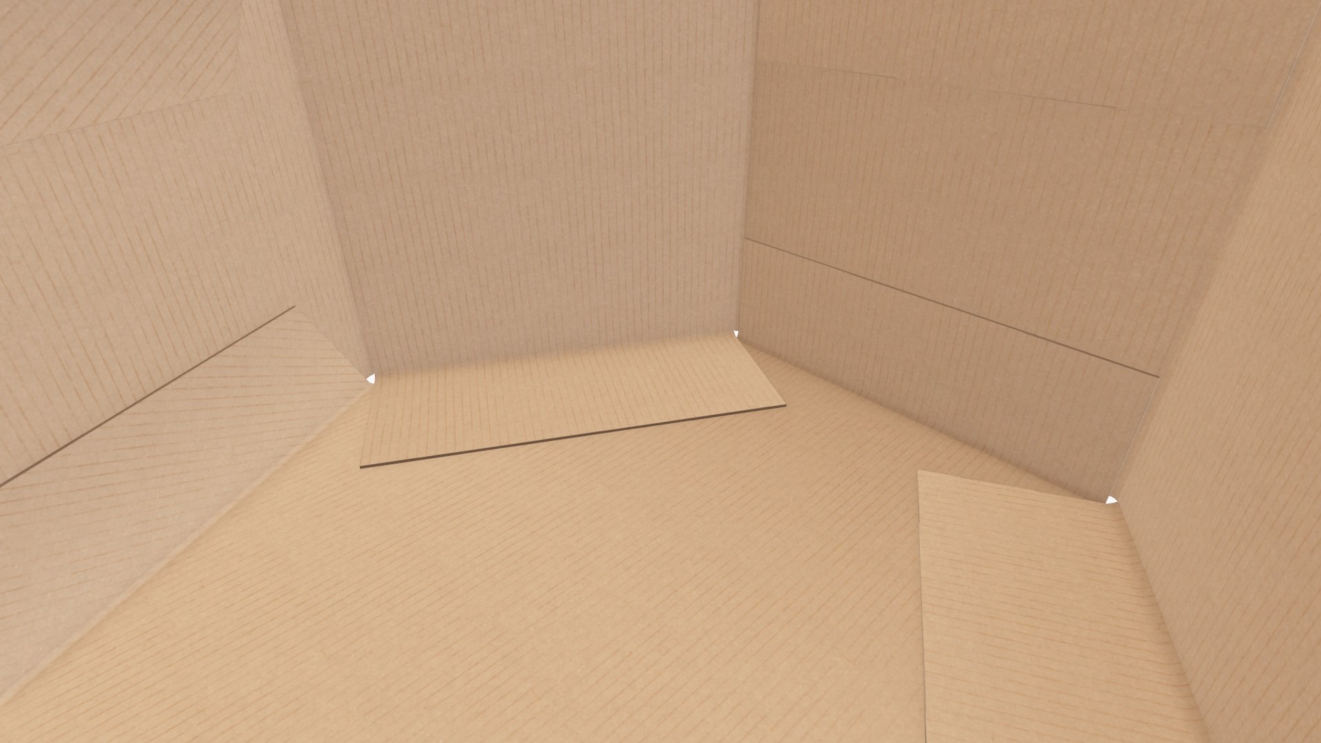 3D Packaging Corrugated Cardboard Model - TurboSquid 1578308